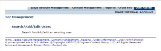 Logging into a Clients ipage – Ingram Classroom